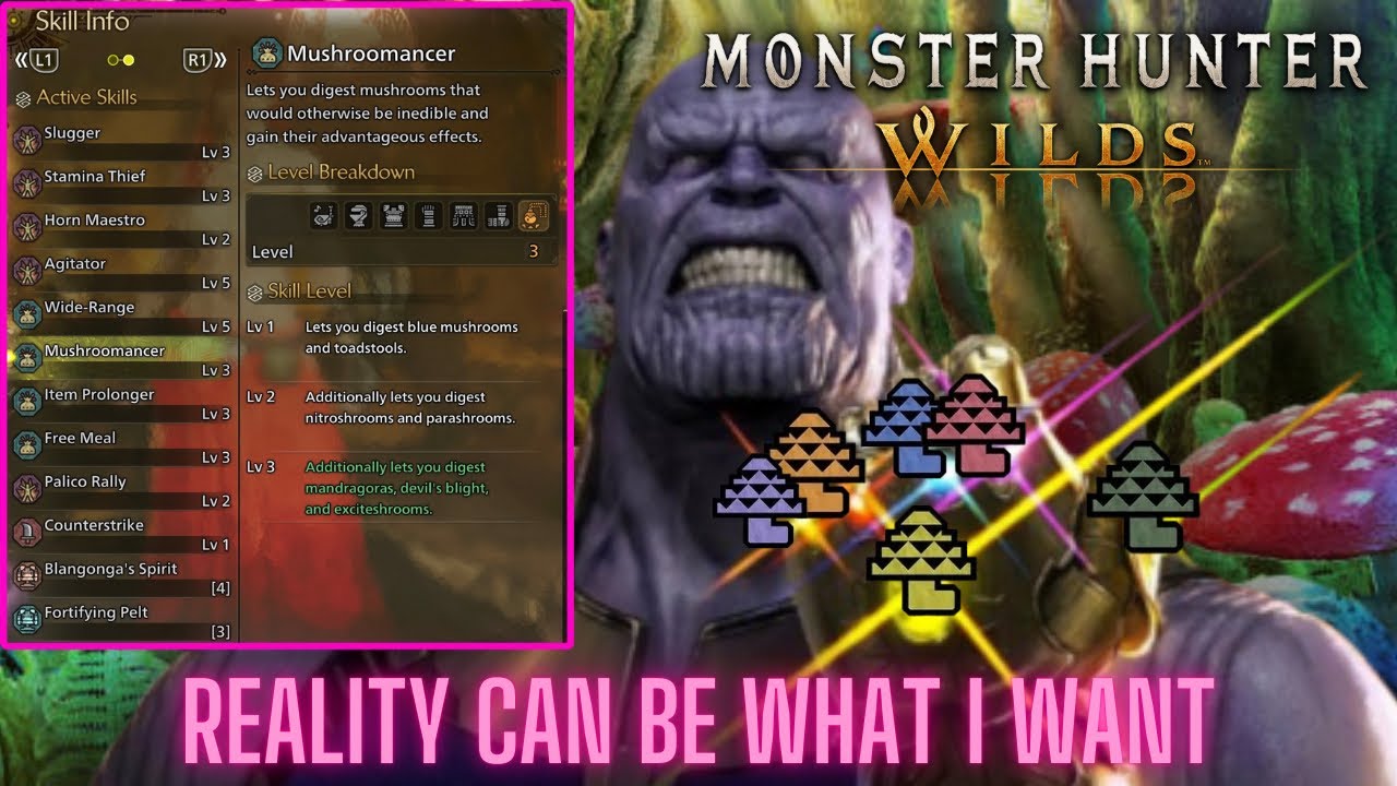 Monster Hunter Wilds Build: The Mushroomancer Support! - YouTube