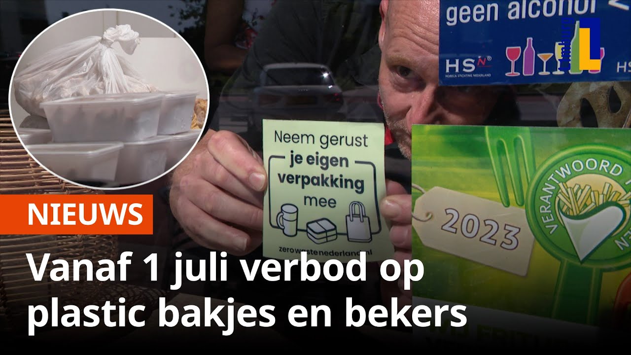 Vanaf 1 juli kan jij je eigen verpakkingen meenemen naar de frituur 🍟 ...