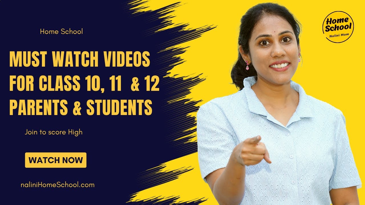 Must Watch Video for Class 10, 11 & 12 Students & Parents - YouTube