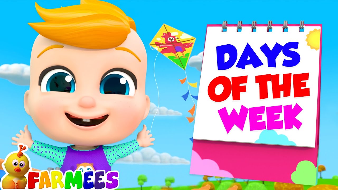 Learn Days of the Week, Colors Fun + More Educational Videos for Kids ...