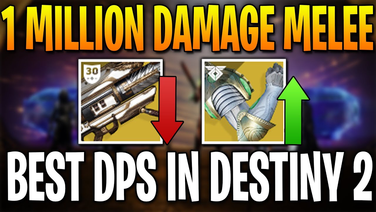 BUSTED 1 Million Damage Melee Build! Best DPS in Destiny 2 - YouTube
