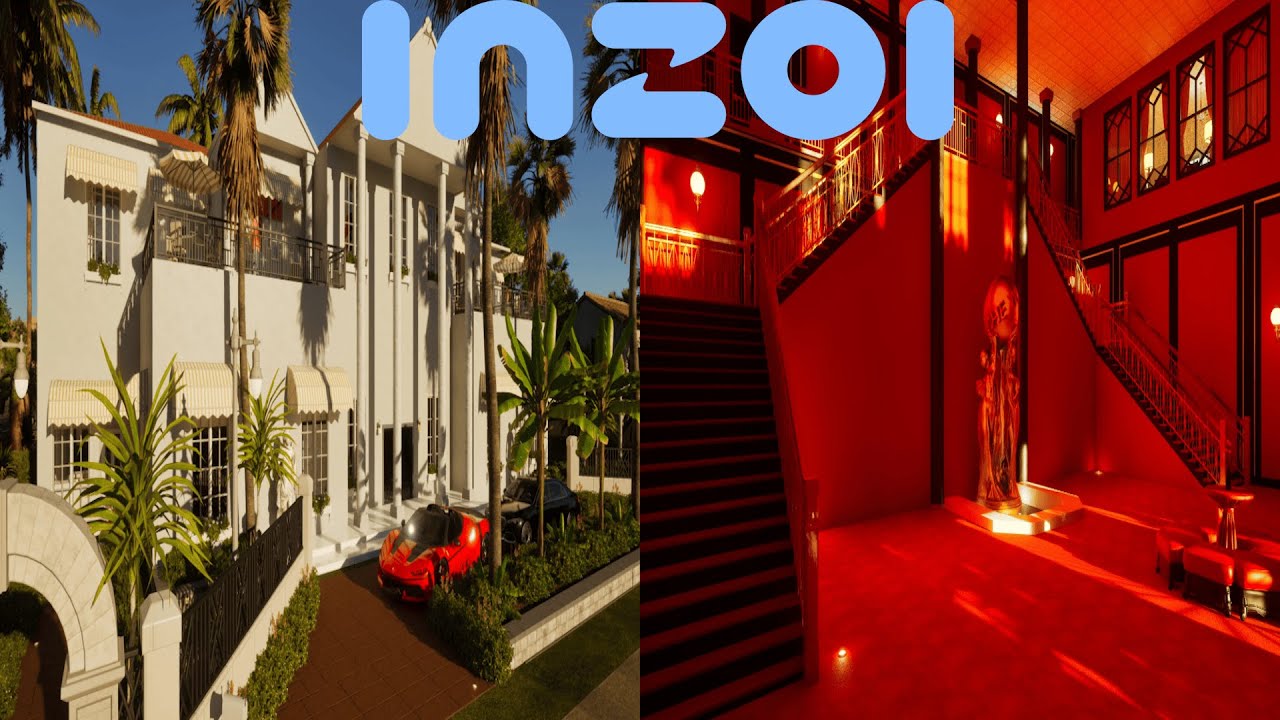 Inzoi HOME BUILDER: NEW HOMES MOD(SCARFACE INSPIRED HOME,THAI INSPIRED ...