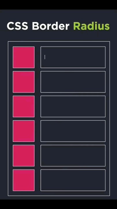 🎨 Master the CSS Border-Radius Property! 💻#CSSTricks, #BorderRadius, #WebDevelopment, #WebDesign ...
