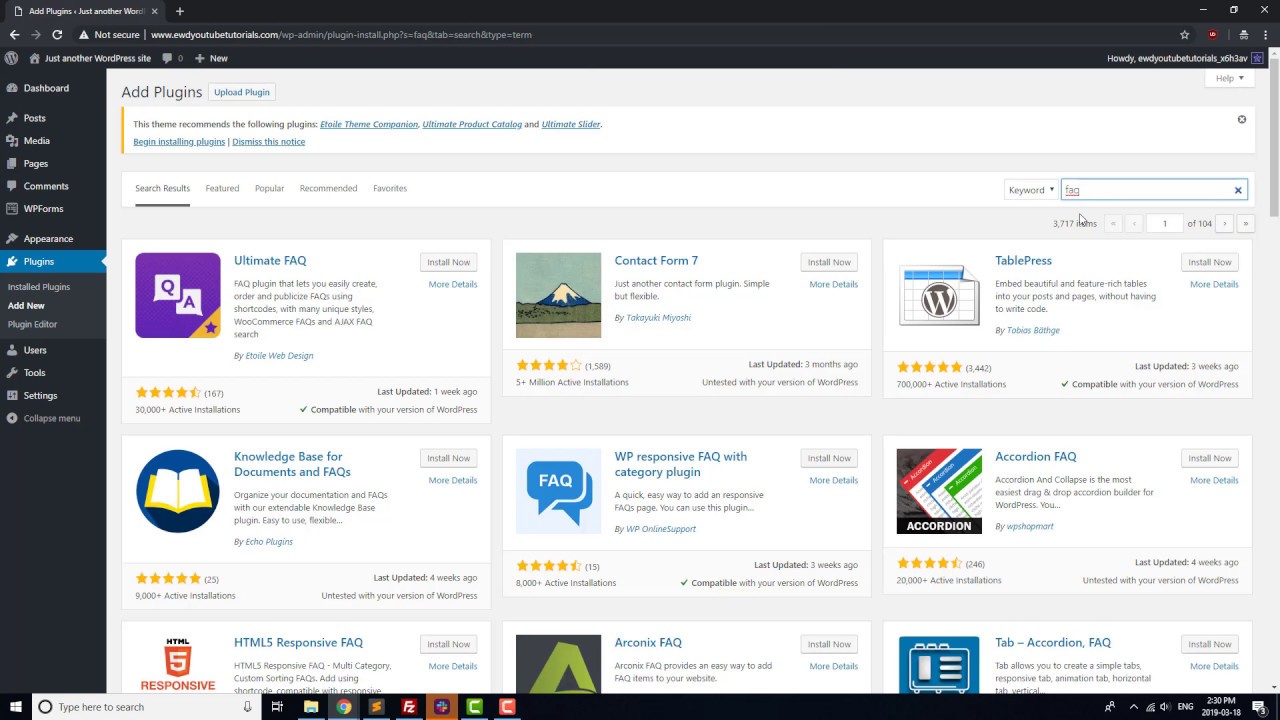 Build a WordPress Freelance Website – Choosing Plugins - YouTube