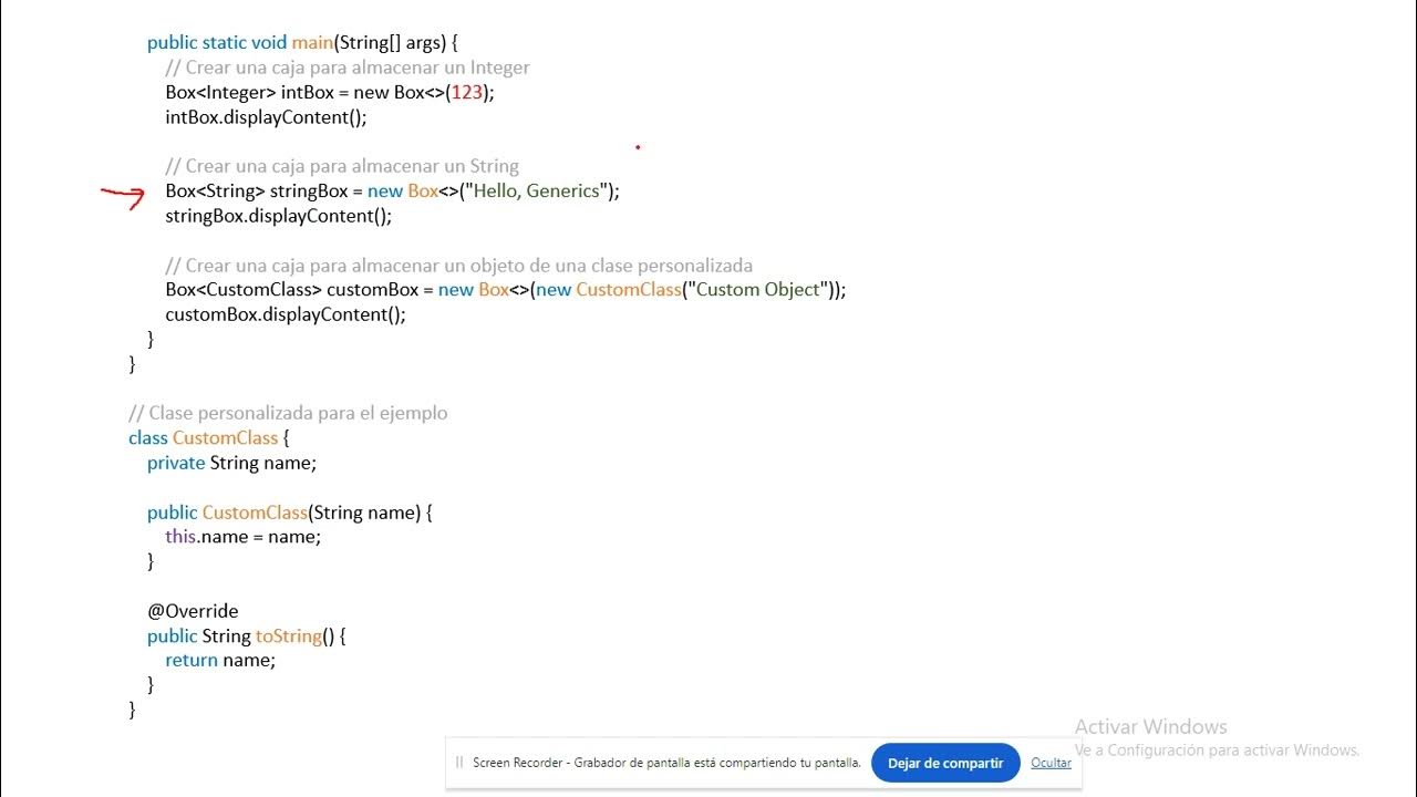 Clases genéricas en Java - YouTube