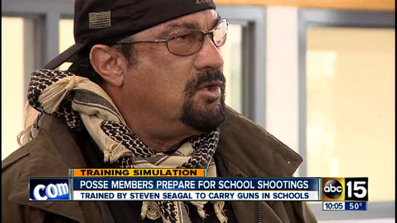 Steven Seagal Trains Citizens to be Real Life Heroes - YouTube