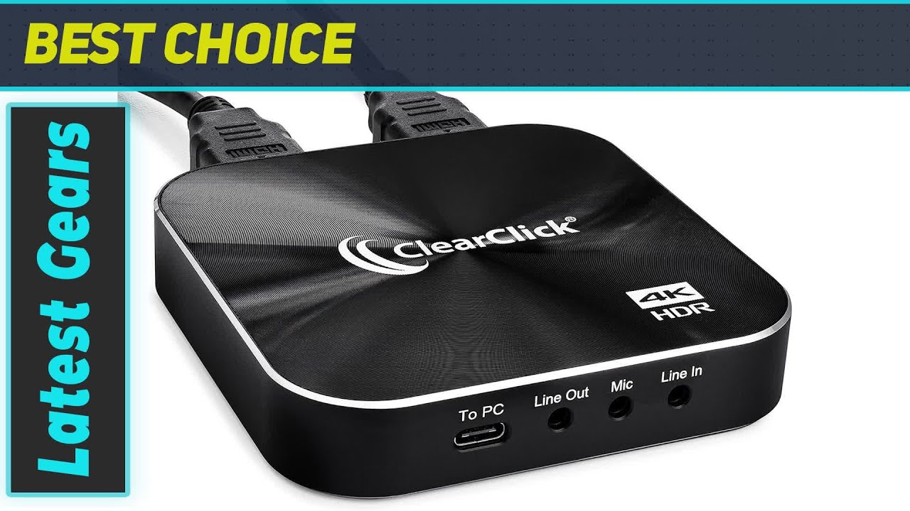 ClearClick 4K HD Video Capture Box Ultimate (USB Edition) - The ...