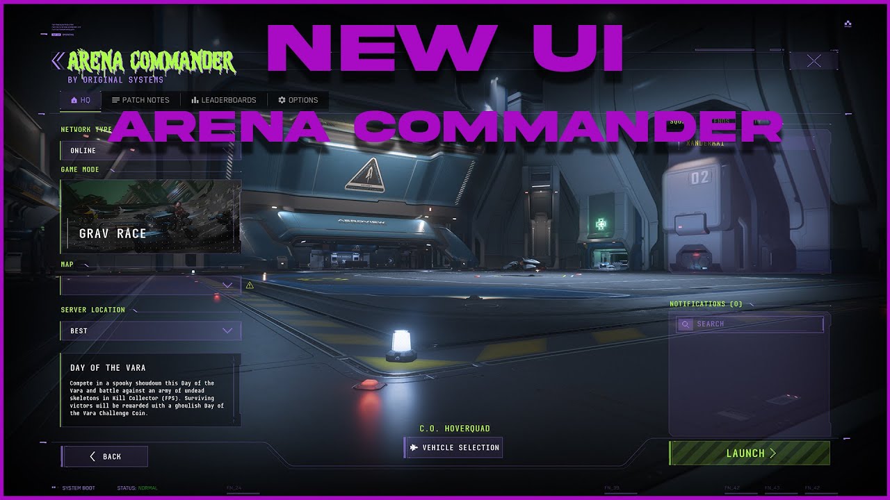 Arena Commander New UI 3.24.2 - Star Citizen - YouTube
