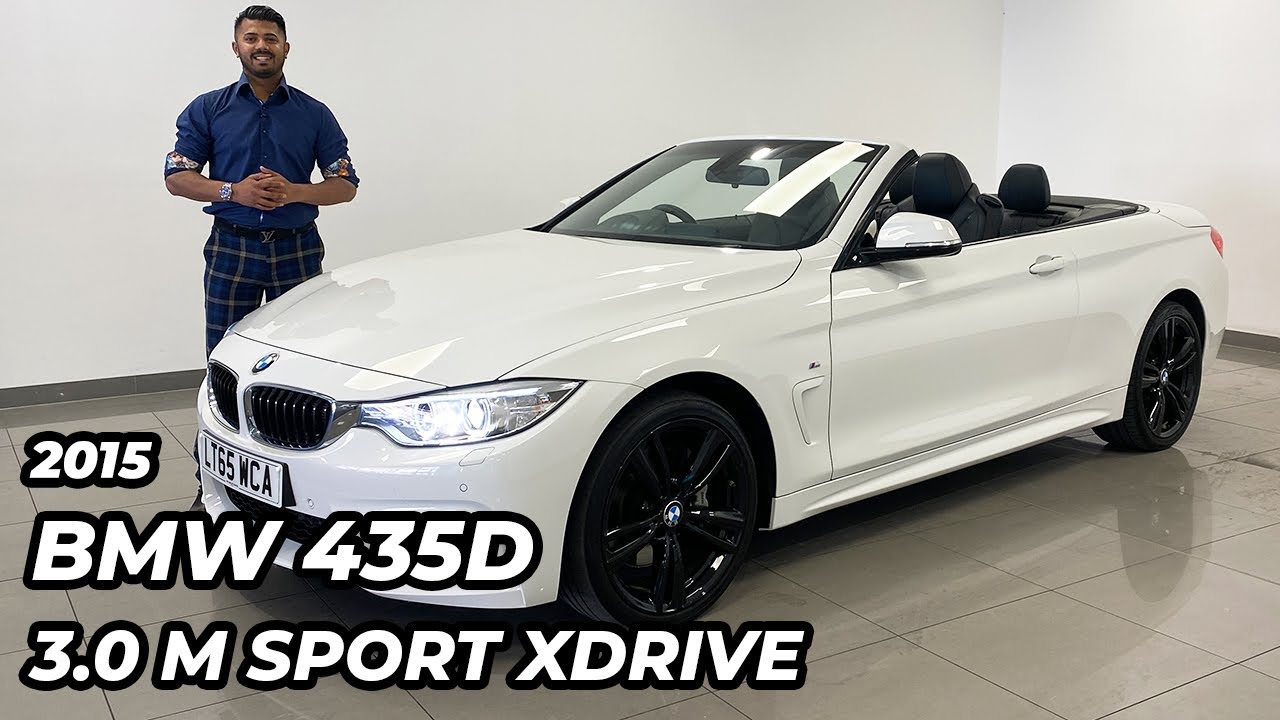 2015 BMW 435D 3.0 M Sport xDrive Convertible - YouTube