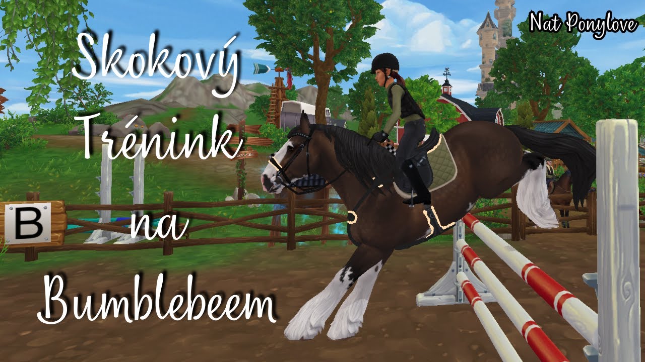 Trénink skoků s Bumblebeem 🐎 | Star Stable RP - YouTube