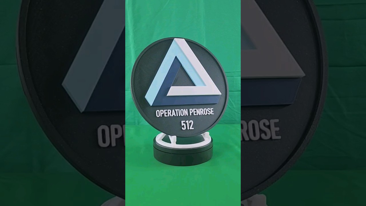 SIGNALIS Operation Penrose 512 Plaque #3dprint #3dprinted #3dprinter # ...