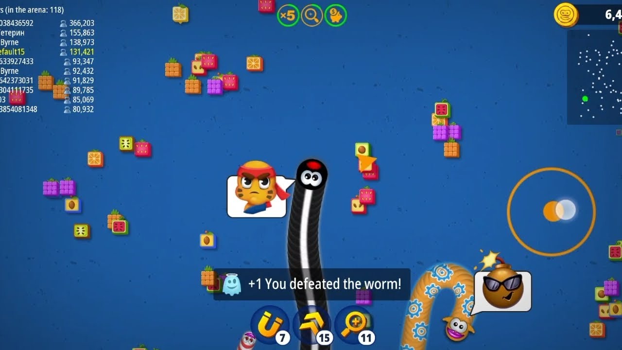 WILD SPIKE GAME||Lukkalnsaan||#wormszone - YouTube