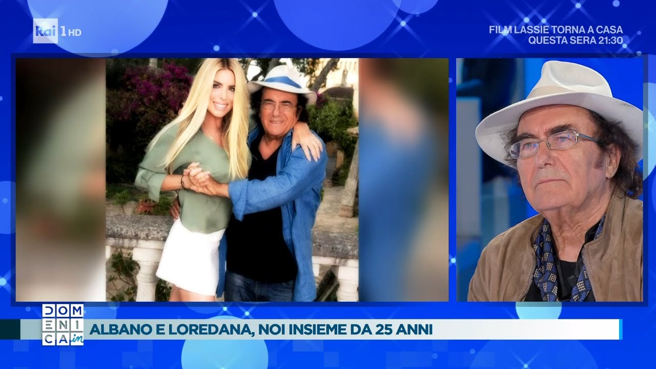 Albano Carrisi e Loredana Lecciso, 25 anni di amore - Domenica In 27/04 ...