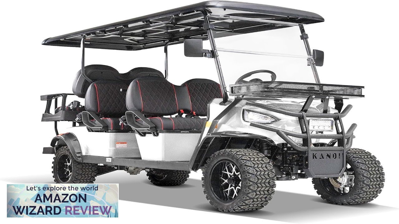 Kandi America 6 Passenger Electric Kruiser for Adults- Electric Golf ...