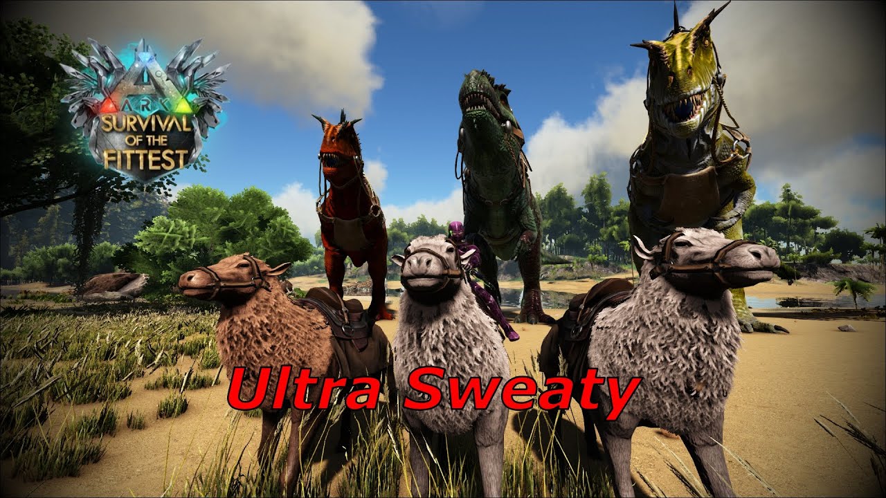 We Went Sweaty With@TheSanyxs And @Haxeu Ark Survival Of The Fittest ...