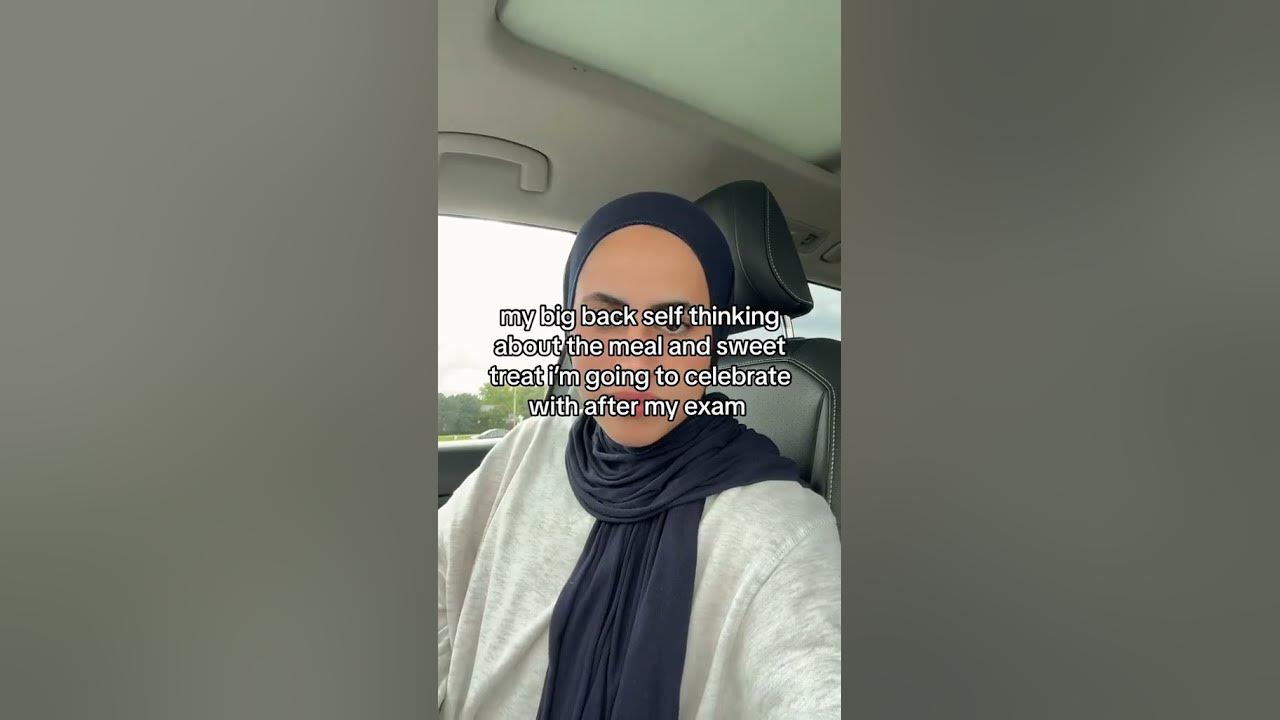 my big back thinking about the meal & sweet treat i'm going to celebrate with after my exam #uni ...