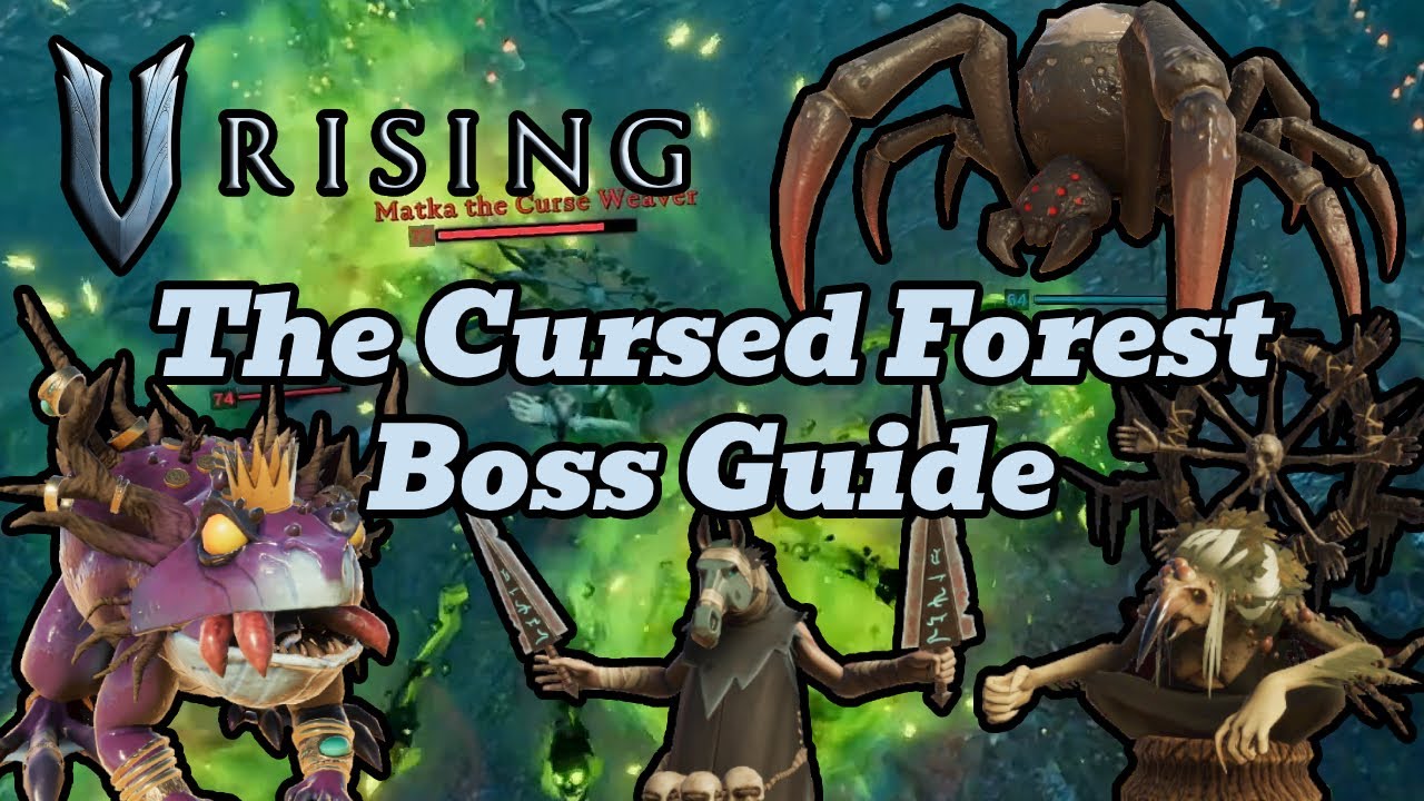 V Rising Boss Guide: The Cursed Forest | Ungora the Spider Queen to ...