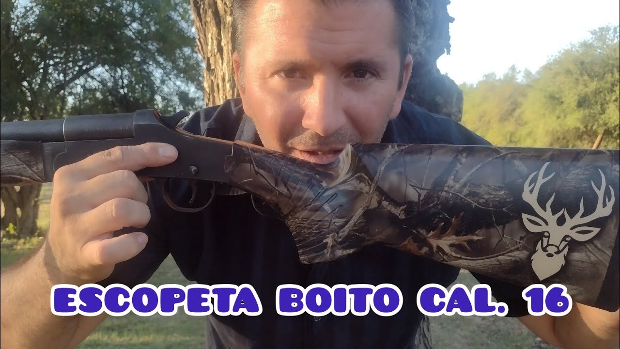 Escopeta Boito calibre 16 - YouTube