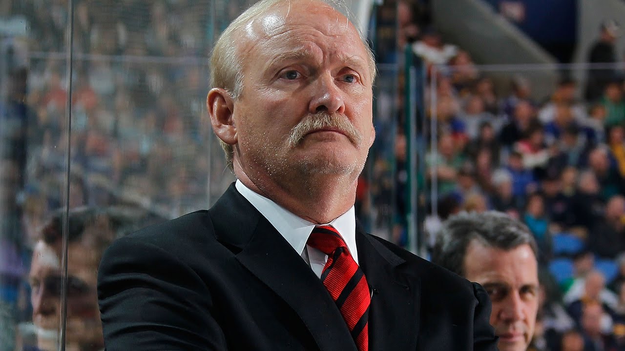 Lindy Ruff ovation in Buffalo - YouTube