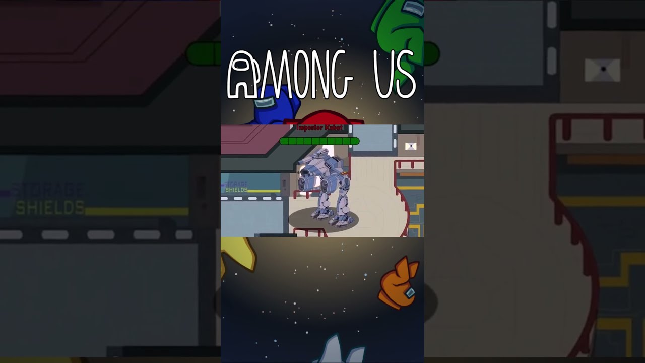 Among Us - Boss Fight Robot Impostor 😂#Amongus #shorts - YouTube