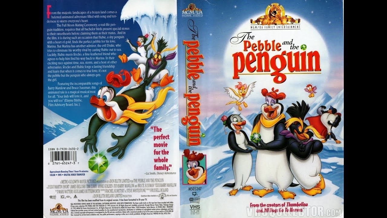 Opening and Closing to The Pebble And The Penguin 1995 VHS - YouTube