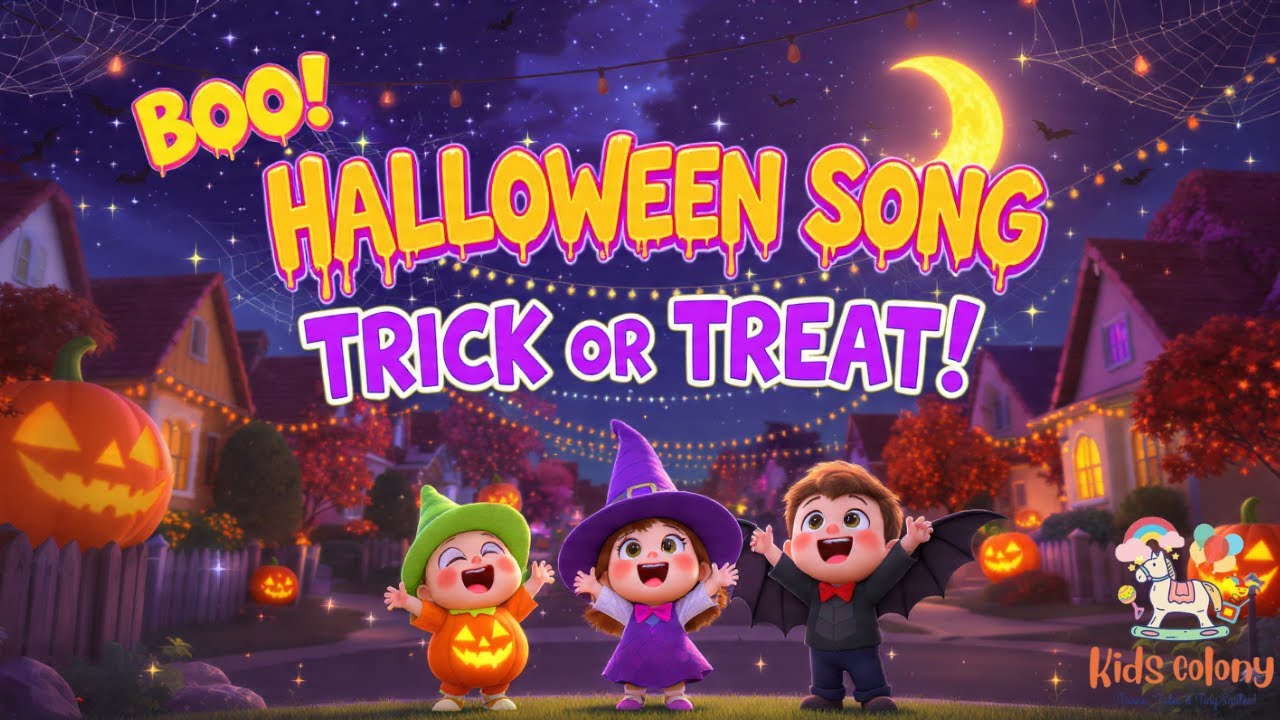 BOO! 👻 Halloween Song | Trick or Treat Kids Dance | Spooky Fun Party ...