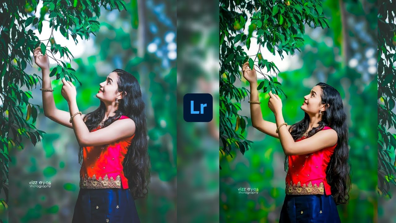 lightroom Mein green tone Kaise banaen lightroom editing 2024 new - YouTube
