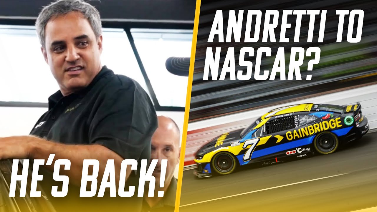 Juan Pablo Montoya RETURNS | Andretti Teases New NASCAR Team - YouTube