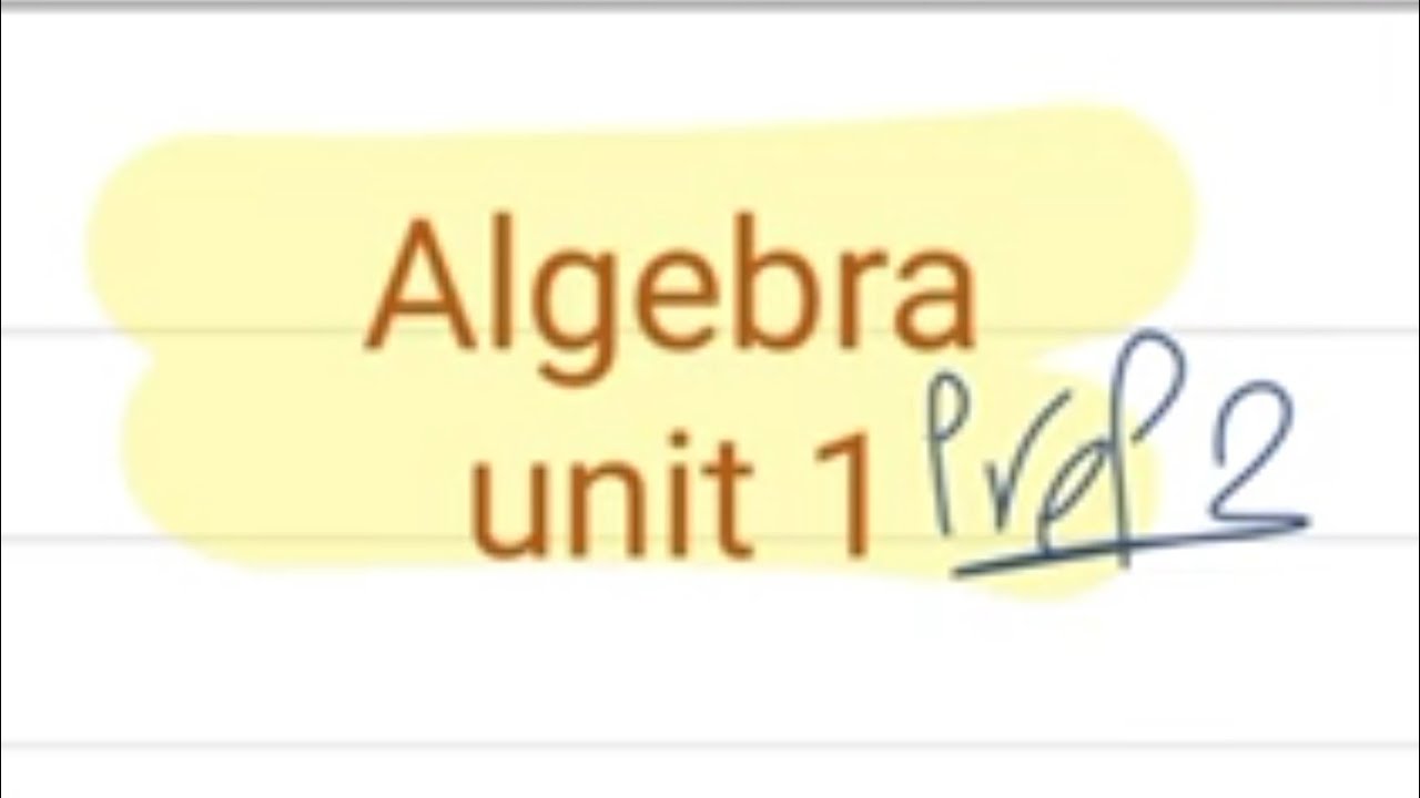 Factorization Revision - Algebra - prep. 2 - YouTube