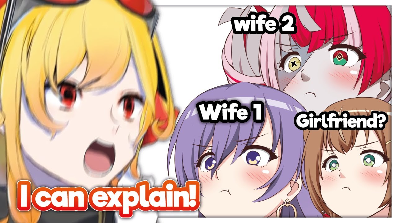 Kaela having a hard time handling her angry wives !!! - YouTube