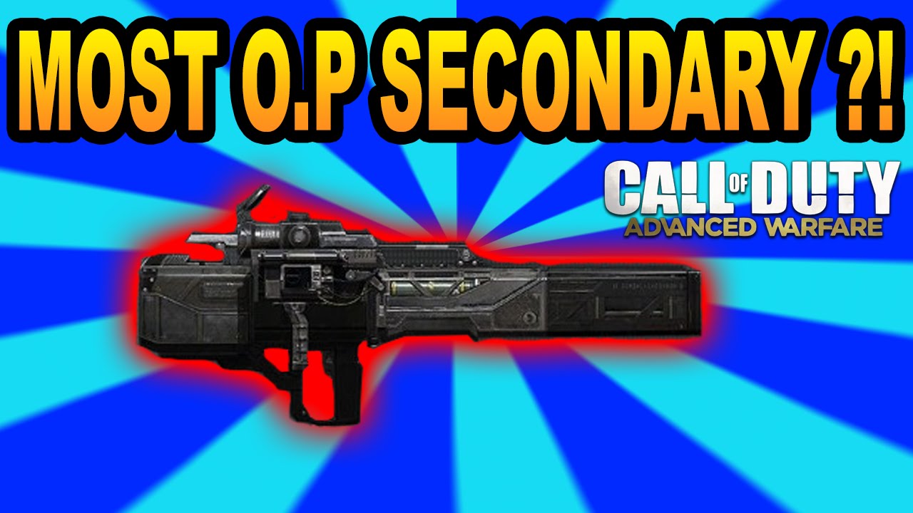 Advanced Warfare: Best, Most Overpowered Secondary Weapon?!!?! - YouTube