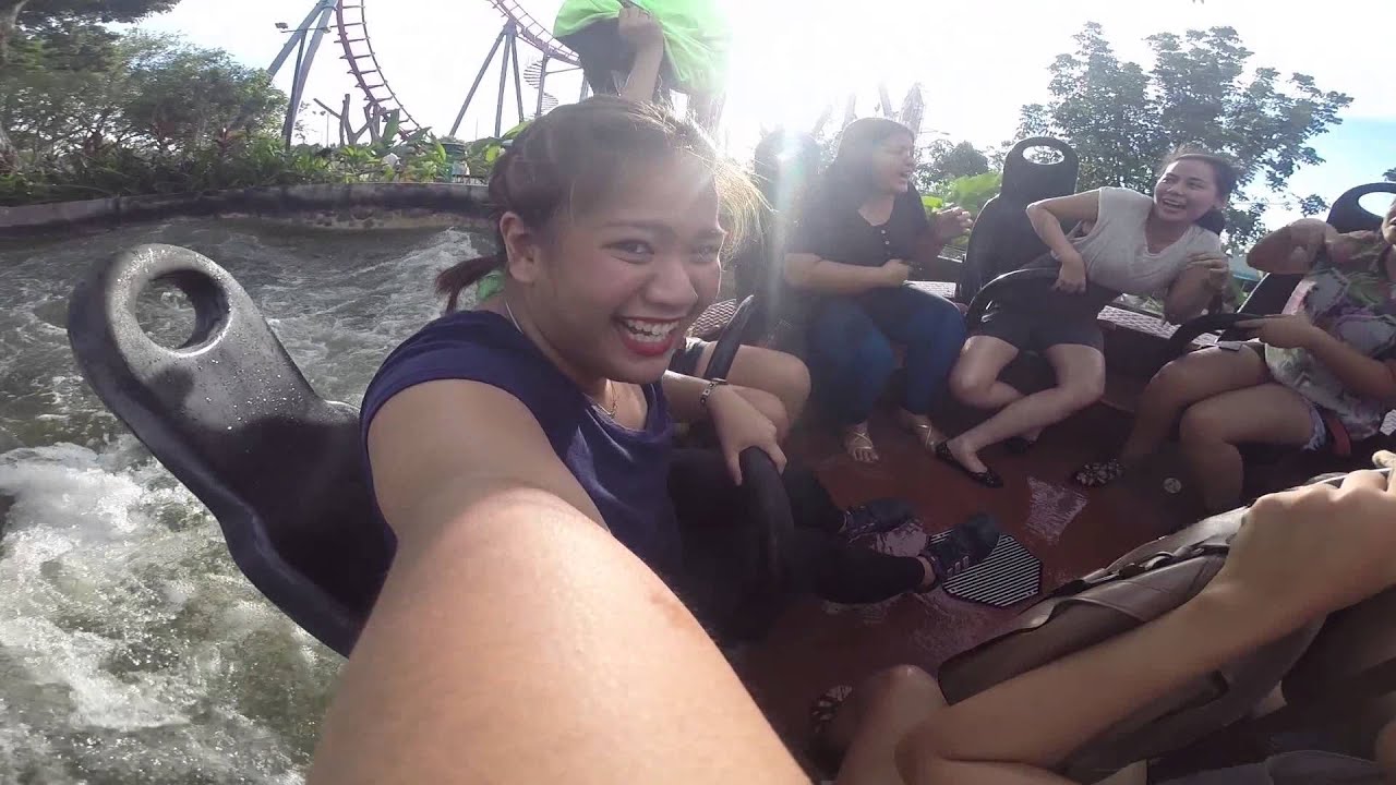 GoPro @ Enchanted Kingdom - Rio Grande Ride - YouTube