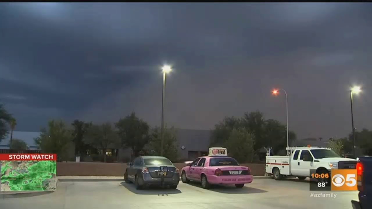 VIDEO: Tempe hit hard from monsoon storm - YouTube