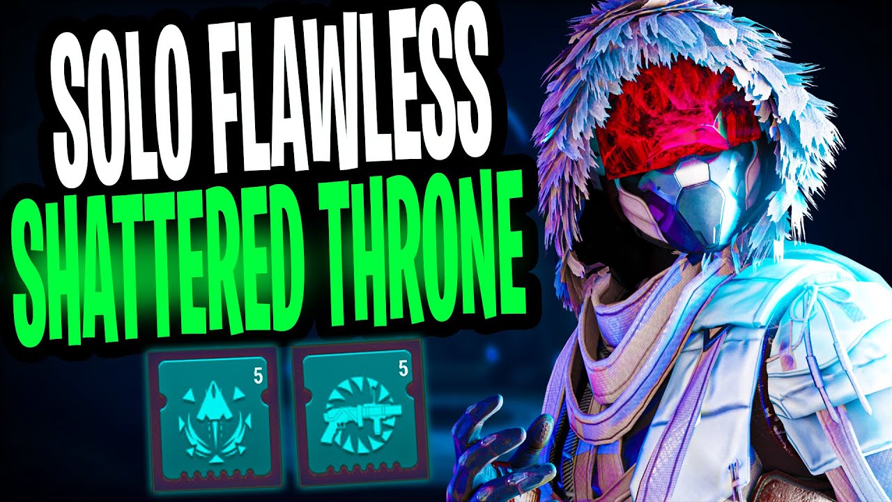 Solo Flawless Dungeon Shattered Throne (Hunter) (Season Of The Seraph ...