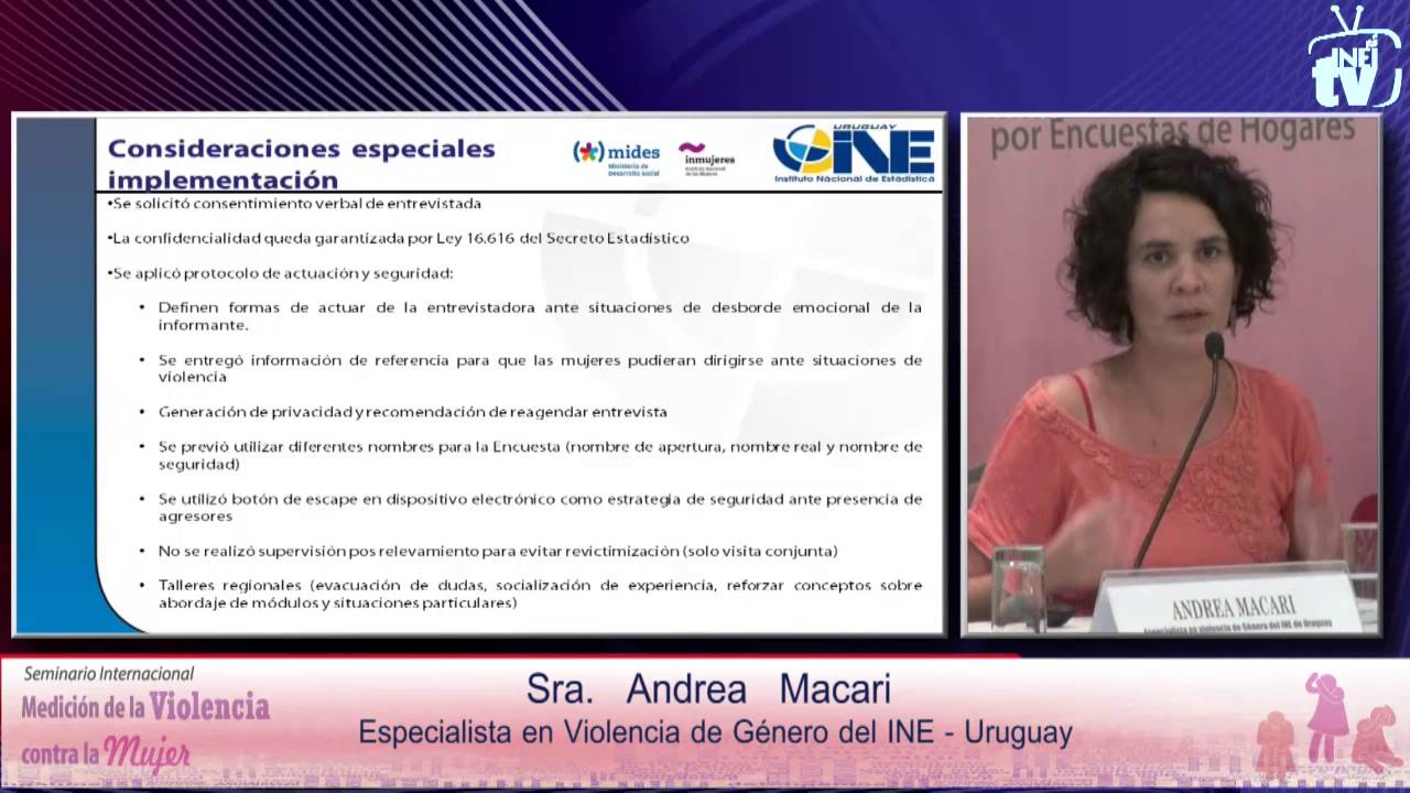 10-Exposición Sra. Andrea Macari y Diego Pieri - INE Uruguay - YouTube