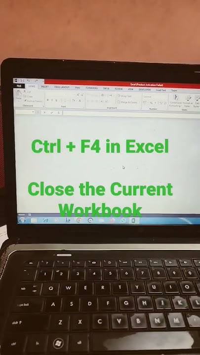 CTRL + F4 in Excel - YouTube