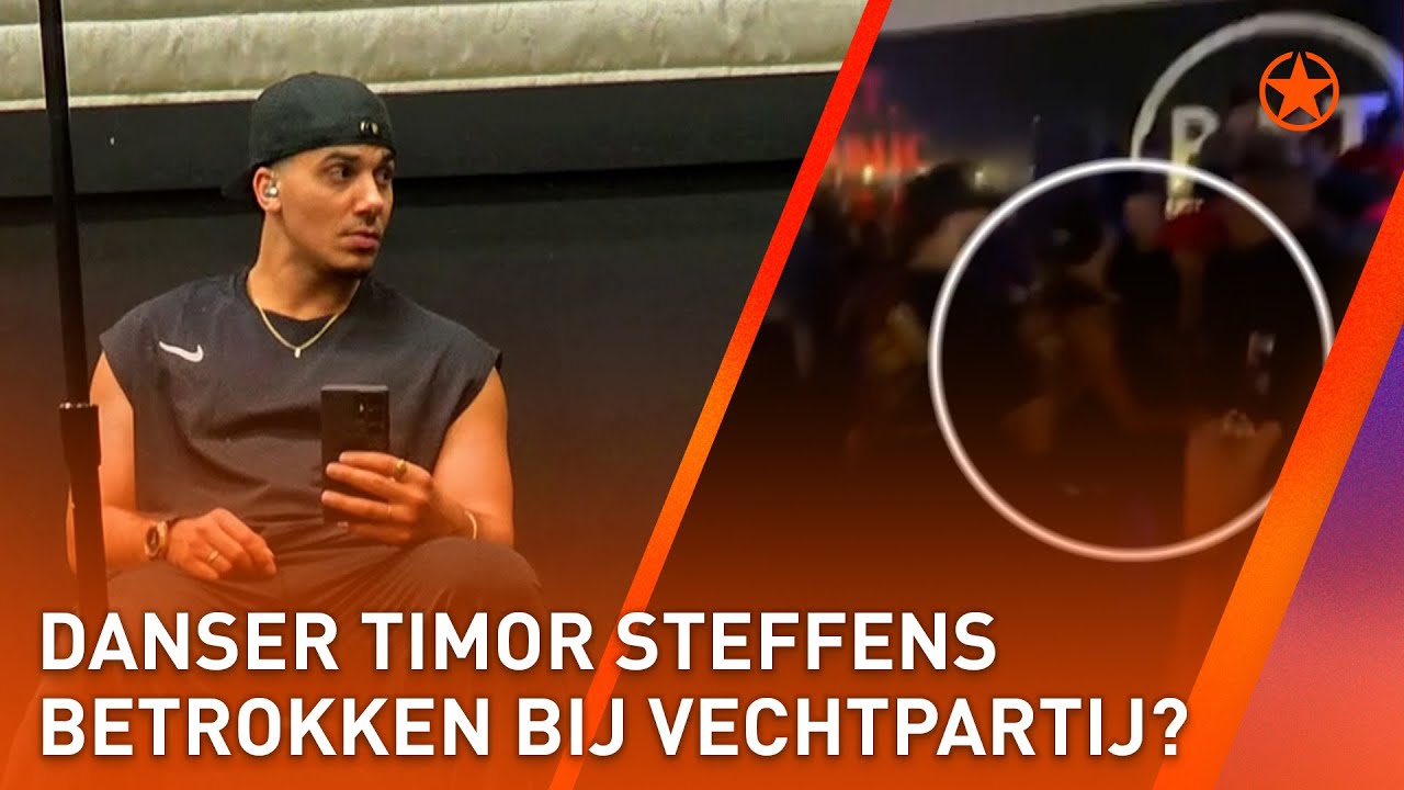 Timor Steffens betrokken bij HEFTIGE VECHTPARTIJ in BUITENLAND ...