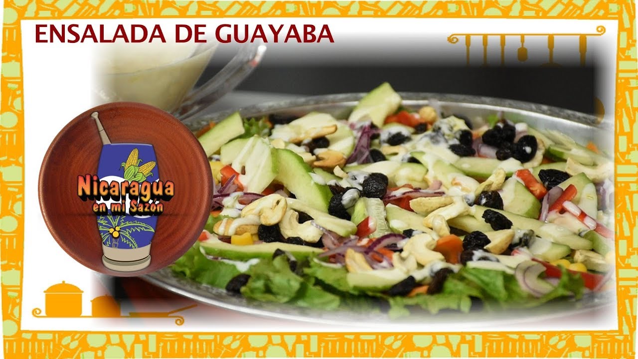 Ensalada de Guayaba | María Esther López - YouTube