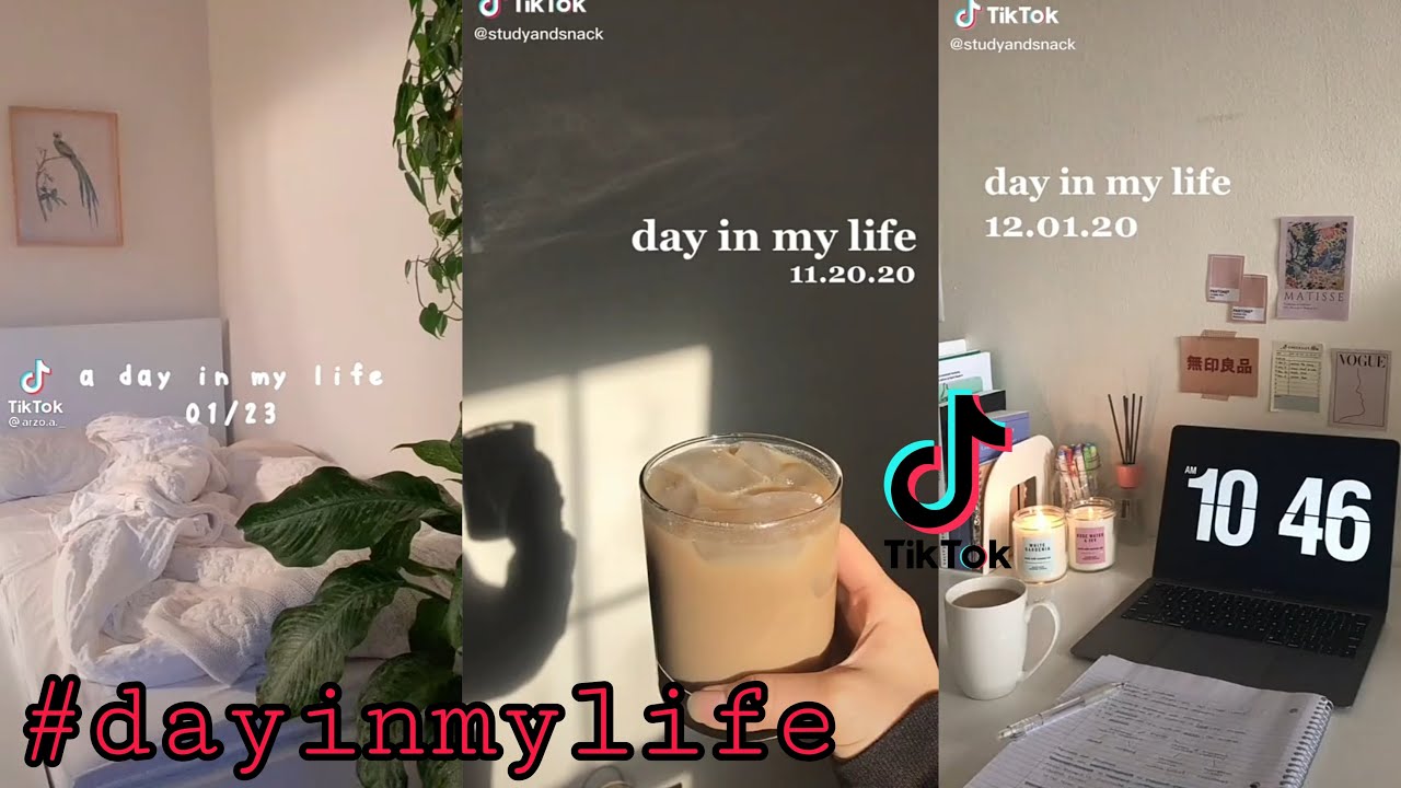 A day in my life Tiktok Compilation 🛌🛀🛍️🍽️🍓 - YouTube