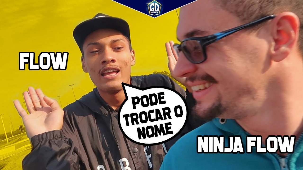NOSSO FLOW vs NINJA FLOW ‹ PARQUE DE CAMA ELÁSTICA 2 › - YouTube