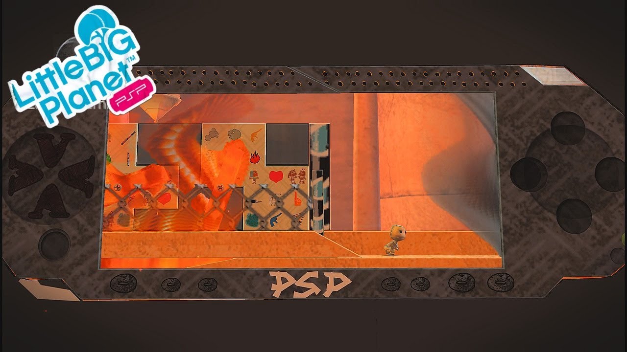 LittleBigPlanet PSP - Sackboy plays LBP PSP! - YouTube