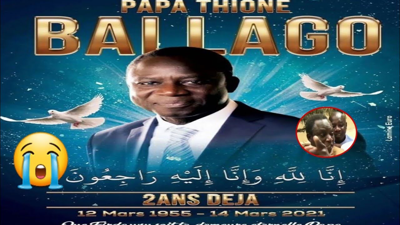 Wally B.Seck rendre hommage à son père papa thione ballago seck 2ans ...