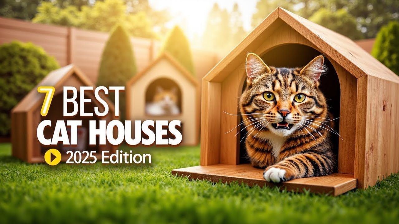 7 Best Outdoor Cat Houses of 2025 - YouTube