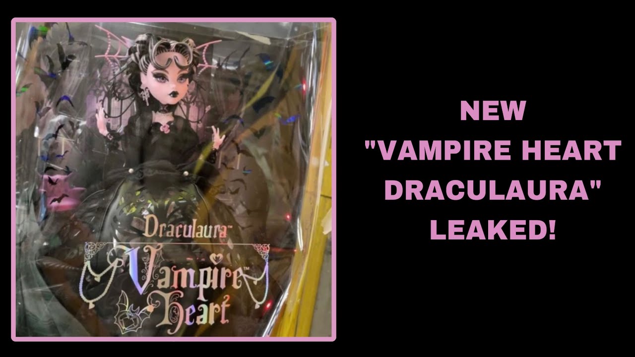 NEW MH VAMPIRE HEART DRACULAURA !!! 😍💕🩷 - YouTube