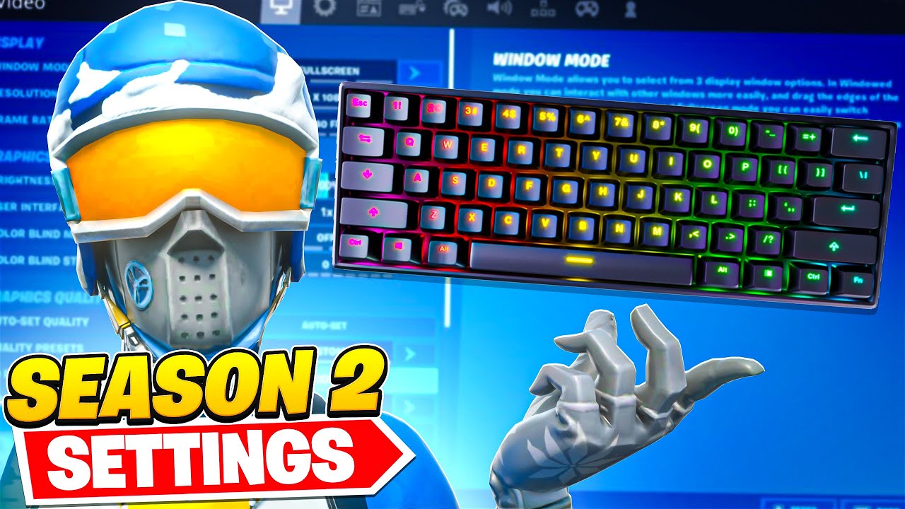 BEST Season 2 PC Keyboard & Mouse Settings, Sensitivity + Keybinds In ...