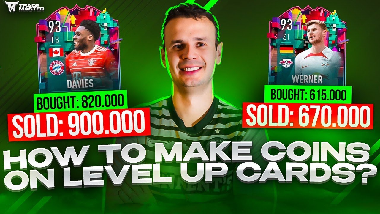 HOW TO MAKE COINS ON LEVEL UP CARDS| HOW TO TRADE| FIFA 23 - YouTube