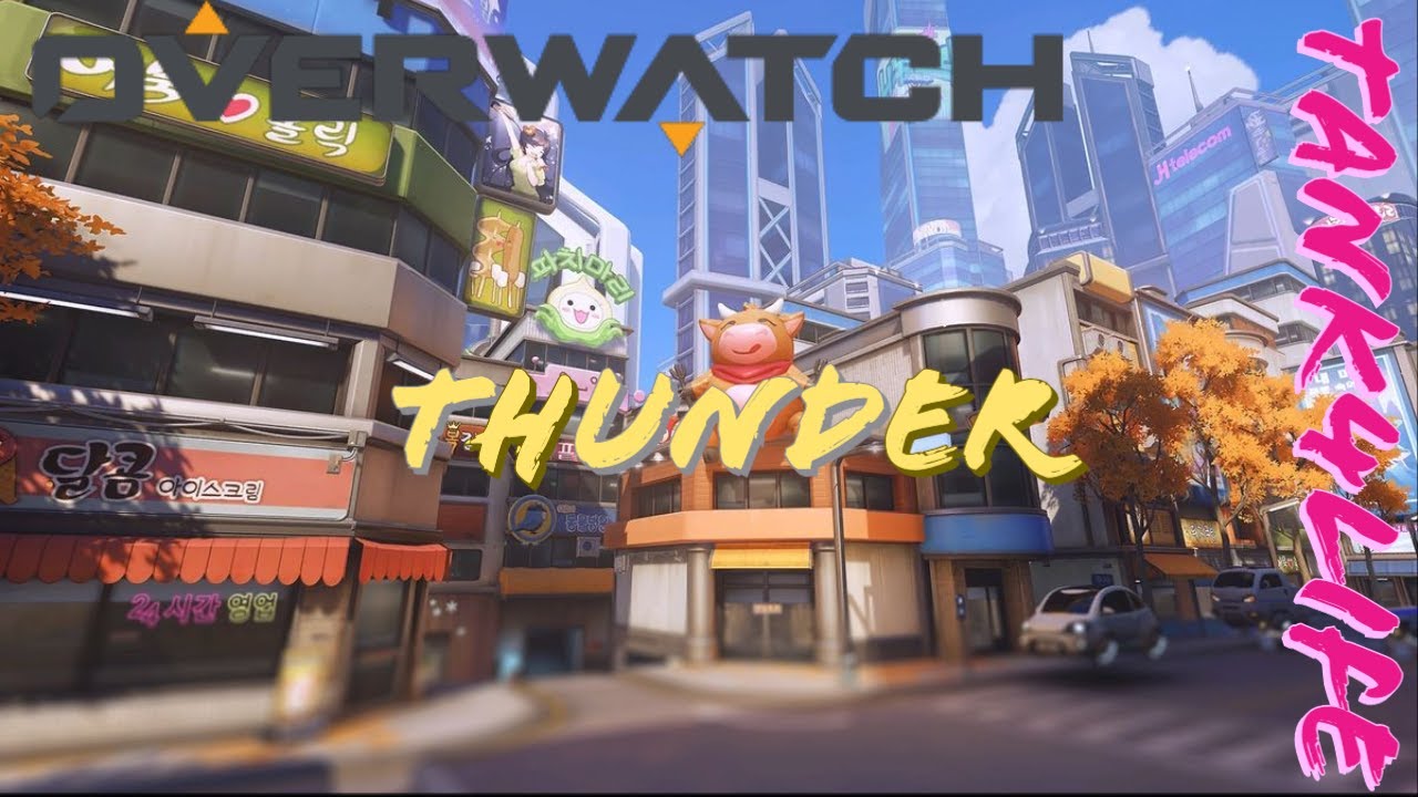 Busan OW highlights(Thunder- Imagine Dragons) - YouTube