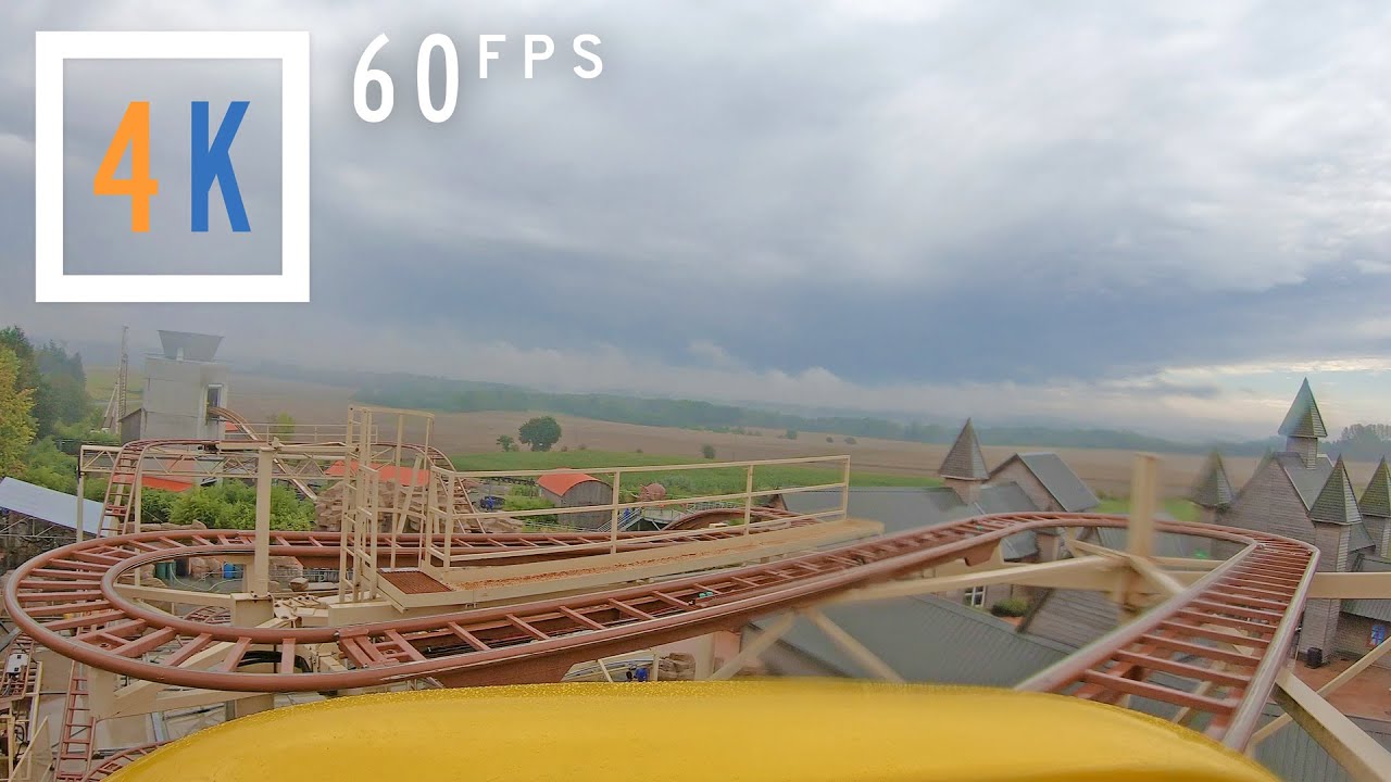 Jurassic Twister - Parc du Bocasse (4K 60fps Onride POV) - YouTube