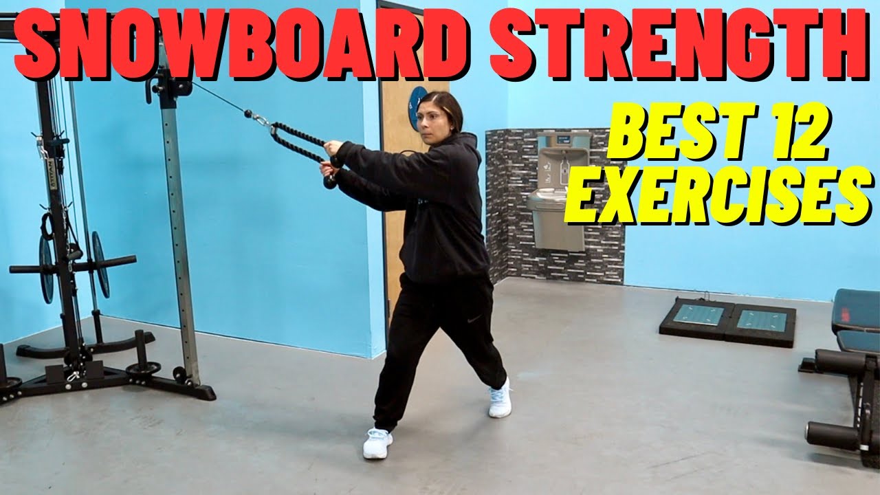 Top 12 Snowboard Strength Exercises For Snowboarding | PowerLux Fitness ...