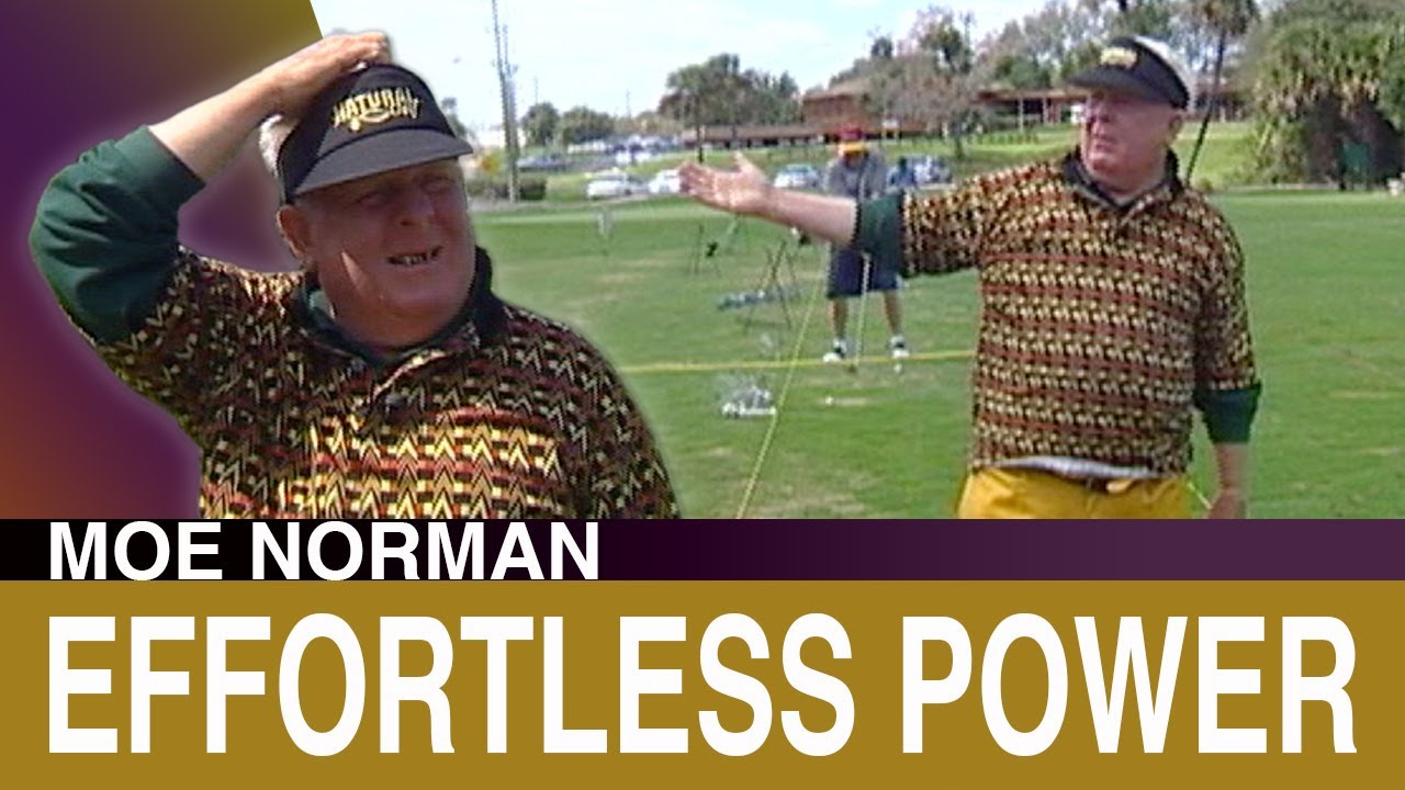 Short Powerful Golf Swing - Moe Norman's discusses his Effortless Power ...